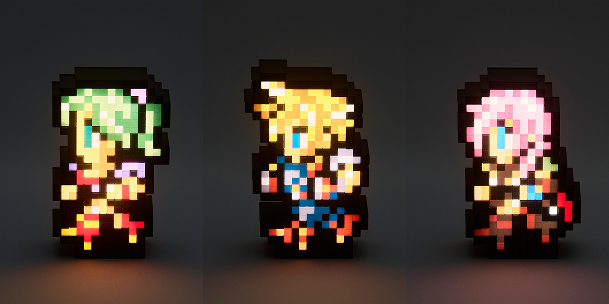 最终幻想Terra，Cloud和Lightning Sprite灯揭示了