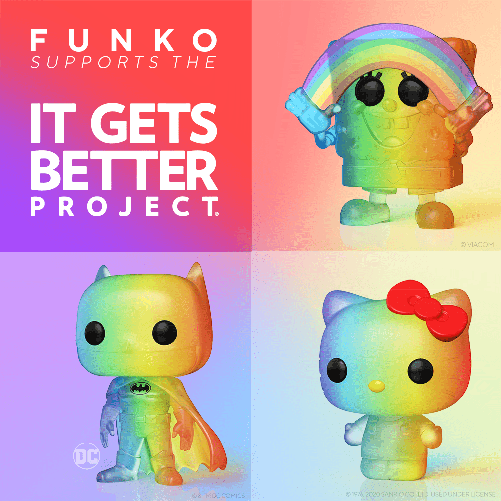 Funko 骄傲流行！收藏是对包容性和接受性的庆祝
