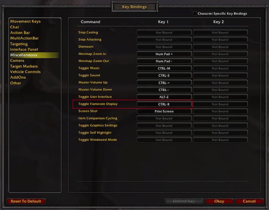 如何在魔兽世界中显示FPS - Recmg.com