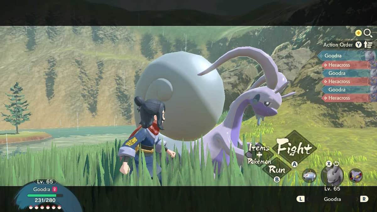 神奇宝贝传说：阿尔宙斯中西水安·古德拉的最佳动作