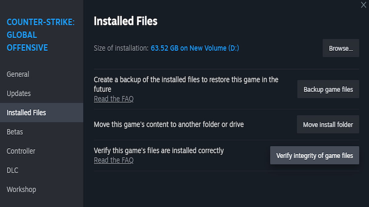 如何修复CSGO VAC无法验证您的游戏会话-CS2 - Recmg.com