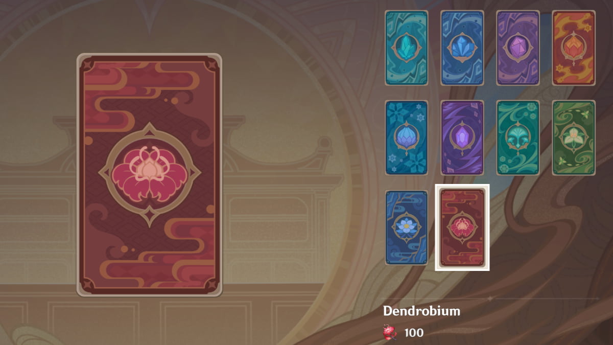 如何在 Genshin Impact Genius Invokation TCG 中获取和使用卡背