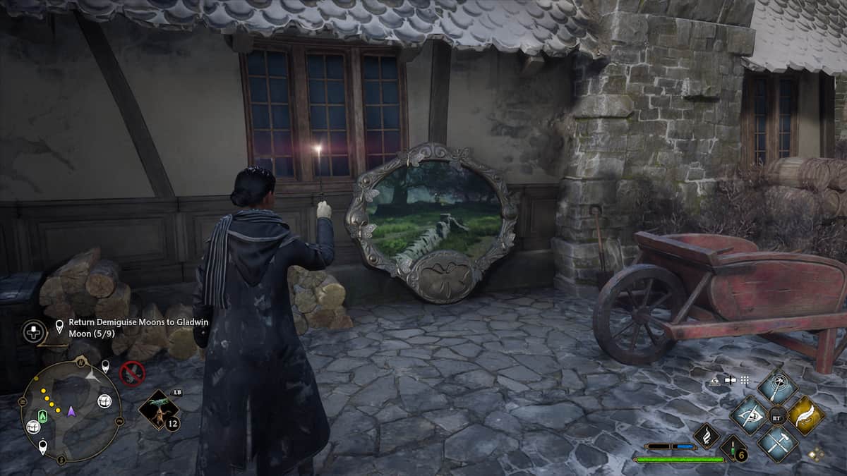 霍格沃茨遗产中所有飞蛾扑帧图片地点 - Recmg.com