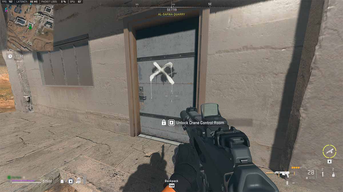 出土的 DMZ 任务指南 - 起重机控制室和采石场操作文件夹位置 - Recmg.com