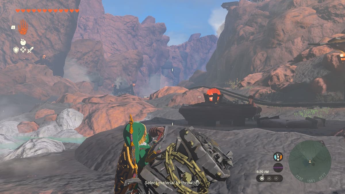 如何将物品和武器扔在王国（Totk）的眼泪中 - Recmg.com