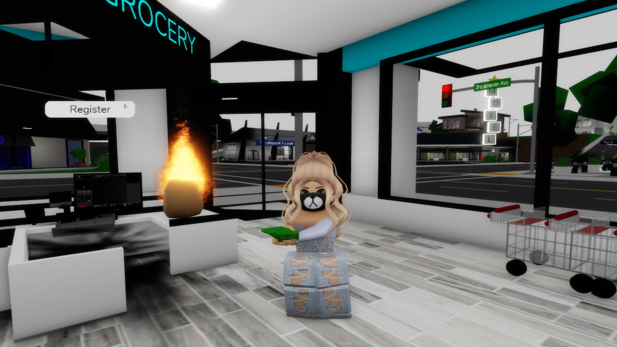 如何在布鲁克黑文抢劫杂货店 - roblox