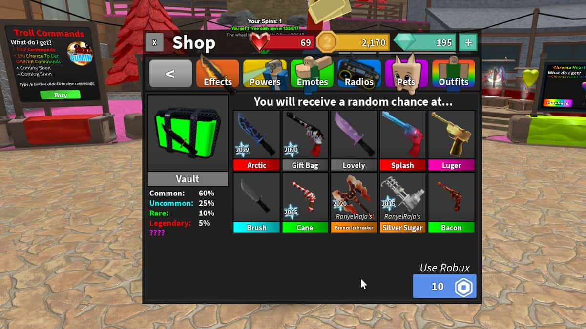 Zyleaks MM2值列表 - Roblox - Recmg.com