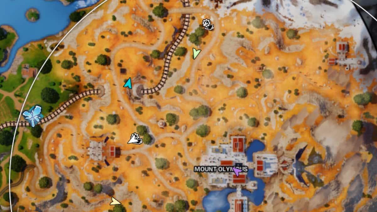 Fortnite第5章第2季（地图）的所有武器掩体位置 - Recmg.com