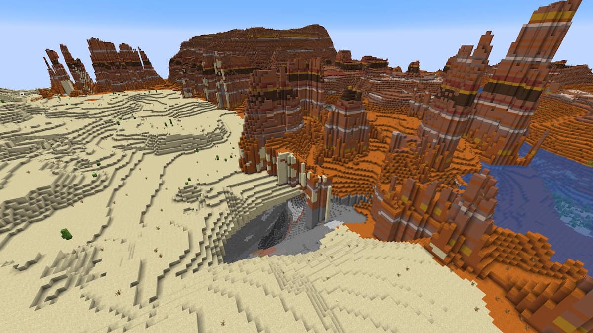 最佳Minecraft 1.21基岩和Java的沙漠种子（2024年11月） - Recmg.com