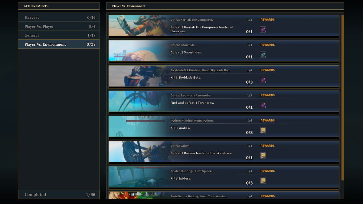 Devas of Creation 中的所有成就及其解锁方法