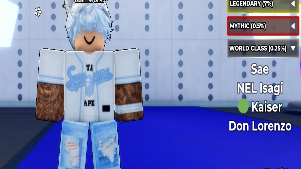 如何在蓝色锁竞争对手中获得Kaiser风格 - Roblox