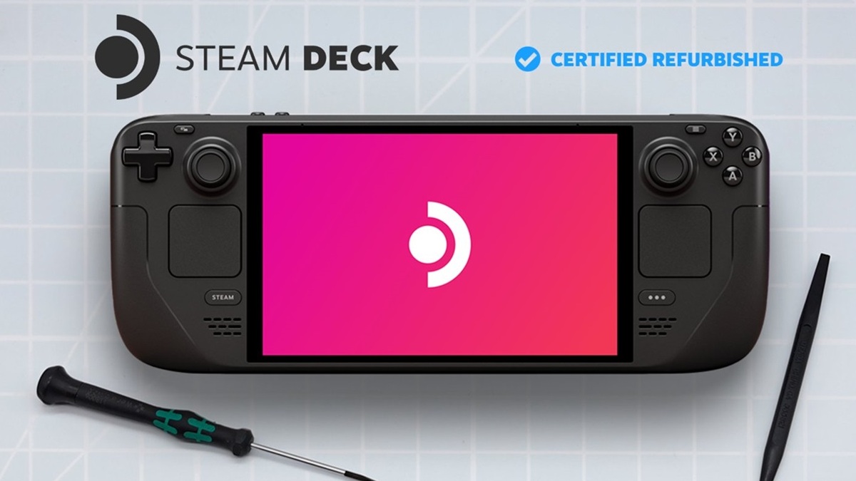 翻新的蒸汽甲板OLED型号现在可用（在某些区域）