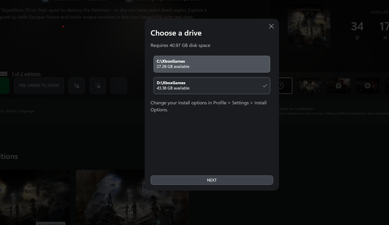 克莱尔·默默德（Clair Subbur）：Expedition 33预载指南和文件大小 - Recmg.com