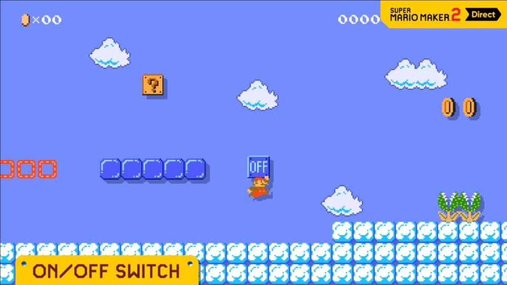 超级Mario Maker 2：如何使用OFF SWITCH - Recmg.com