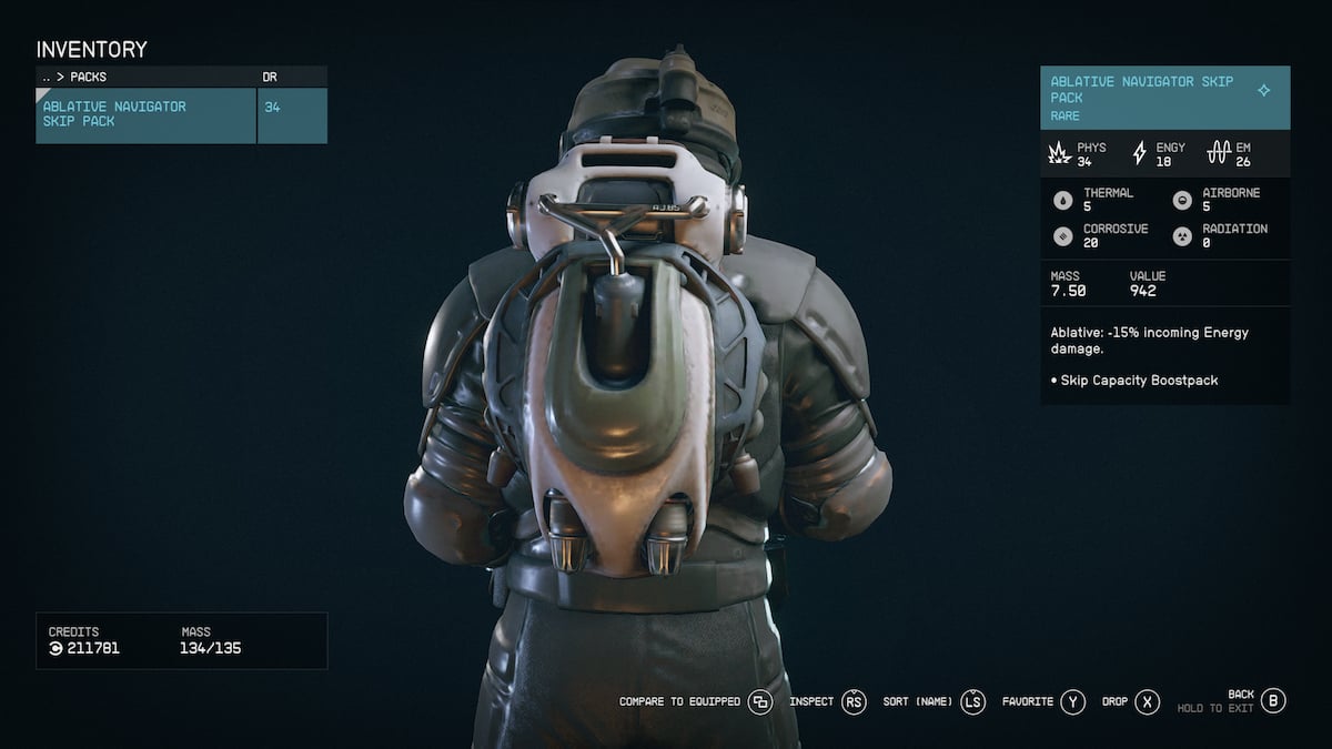 Starfield Boost Pack 类型：解释