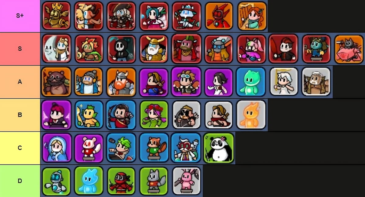 英雄组装：Epic Idle RPG层列表（2024年7月） - Recmg.com