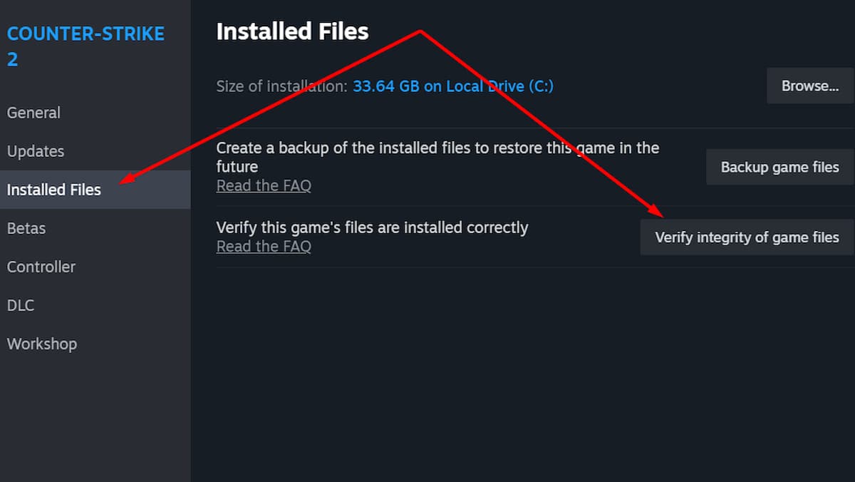 如何修复 CS2 中的“VAC 无法验证您的游戏会话”错误 - Recmg.com
