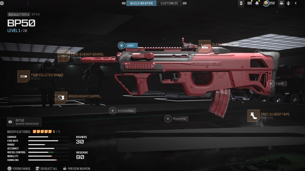 MW3中BP50的最佳负载和附件 - Recmg.com