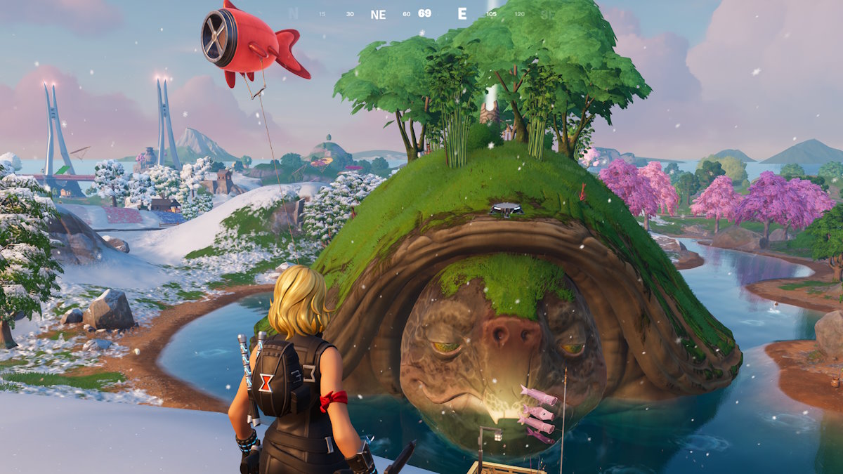 如何在《堡垒之夜》第 6 章第 1 季中找到巨龟 - Recmg.com