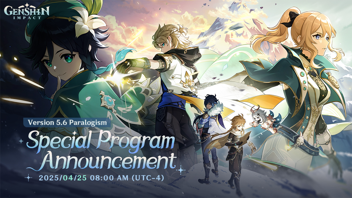 原神 5.6 发布日期和时间 - Recmg.com