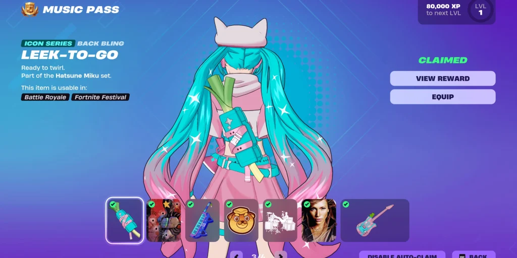 如何在Fortnite中获得Hatsune Miku Skins？