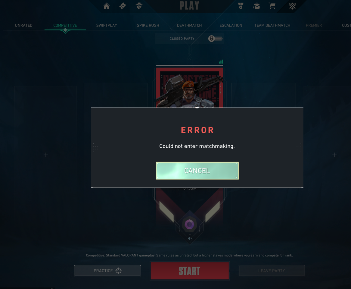 如何修复《Valorant》无法进入配对错误 - Recmg.com