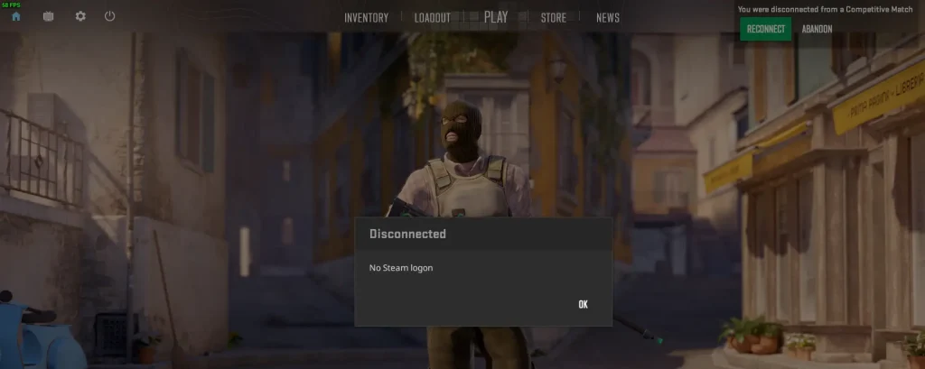 “无用户登录”CS2 错误：如何修复 - Recmg.com