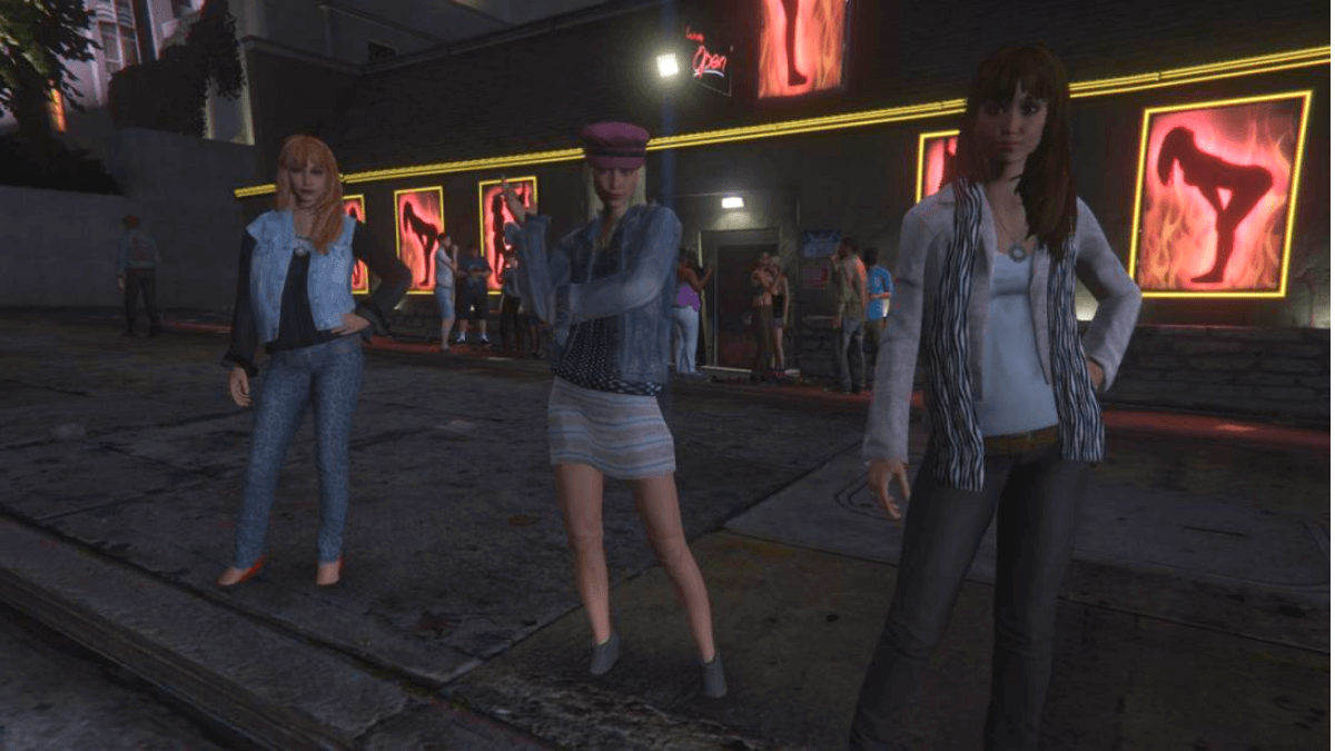 GTA 在線模式中的所有妓女地點 - Recmg.com