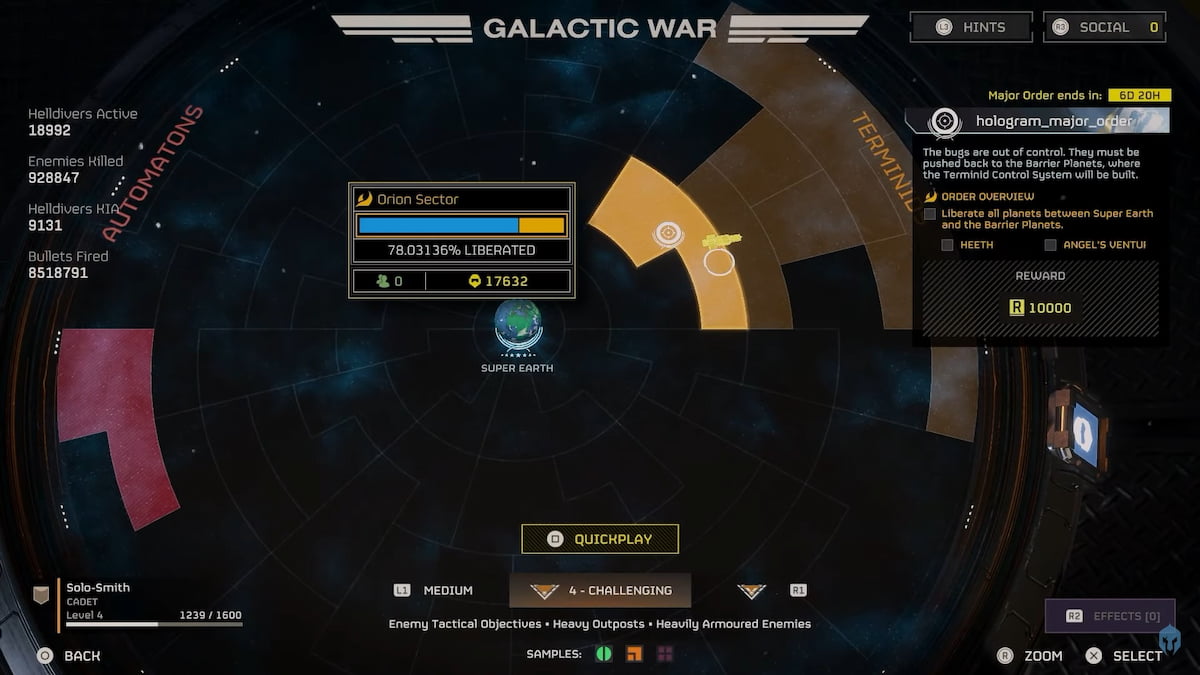 《Helldivers 2》所有難度設定解釋 - Recmg.com