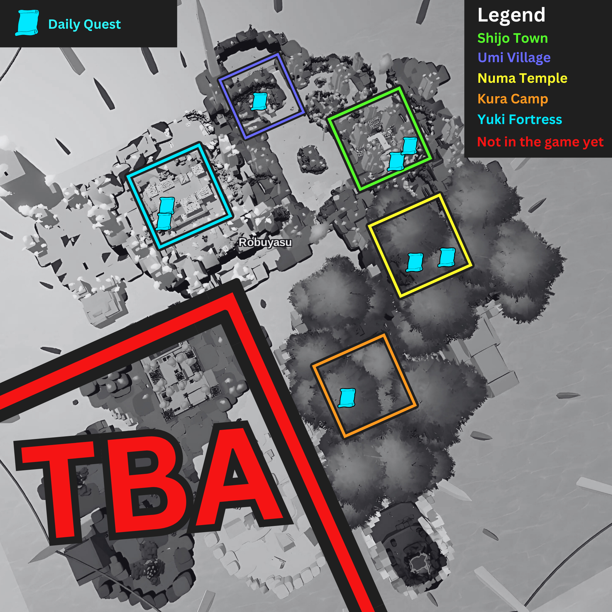 Jujutsu Infinite：所有每日任務 NPC 地點（地圖） - Recmg.com