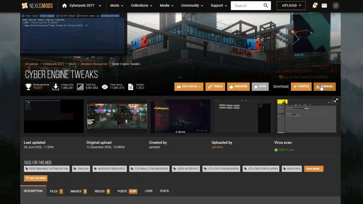 如何安裝《賽博朋克 2077》模組 - Recmg.com