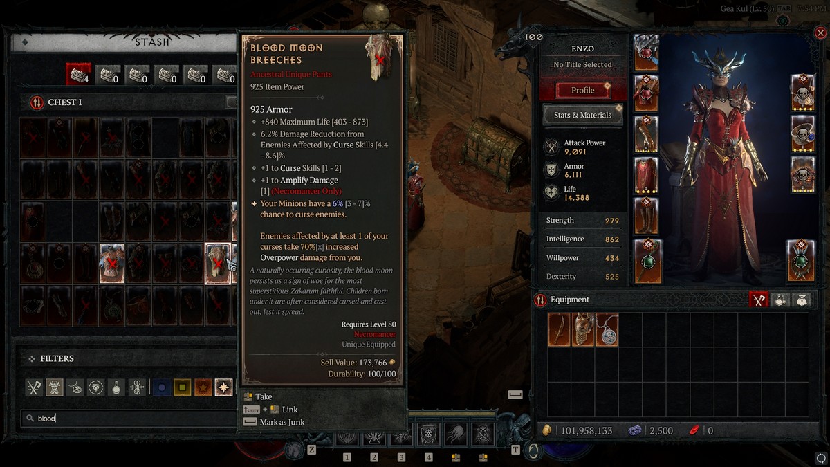 如何在暗黑破壞神4季中獲得血月馬褲4 - Recmg.com